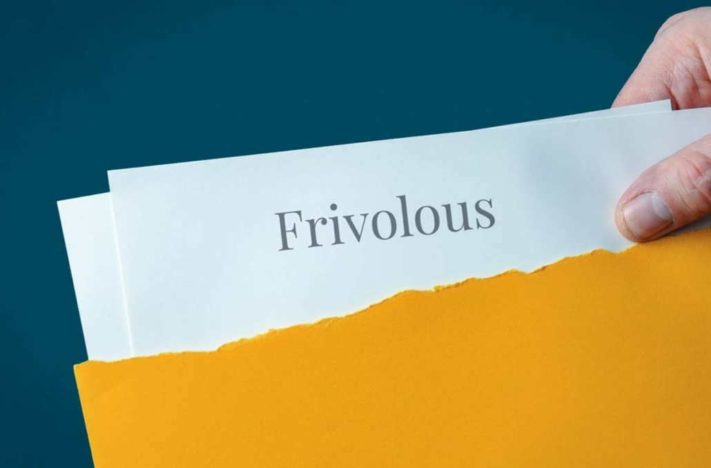 Frivolous Lawsuit - California Business Lawyer & Corporate Lawyer