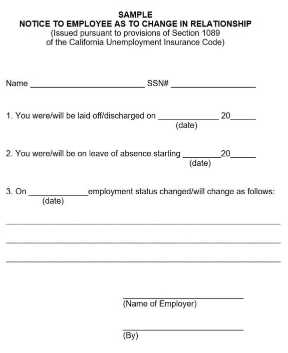 California Termination Checklist – California Business Lawyer ...