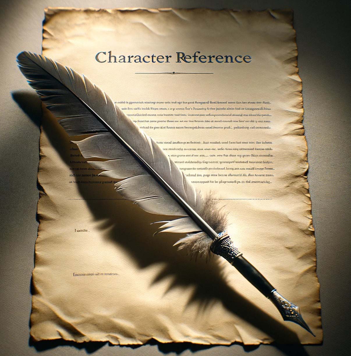 Character Reference Letter Sample and Tips - California Business Lawyer ...