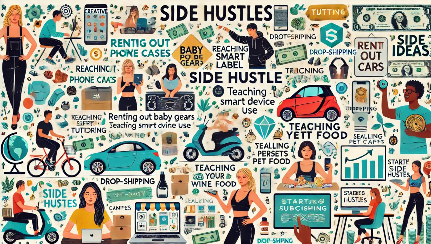 50 Creative and Profitable Side Hustle Ideas to Boost Your Income - California Business Lawyer ...