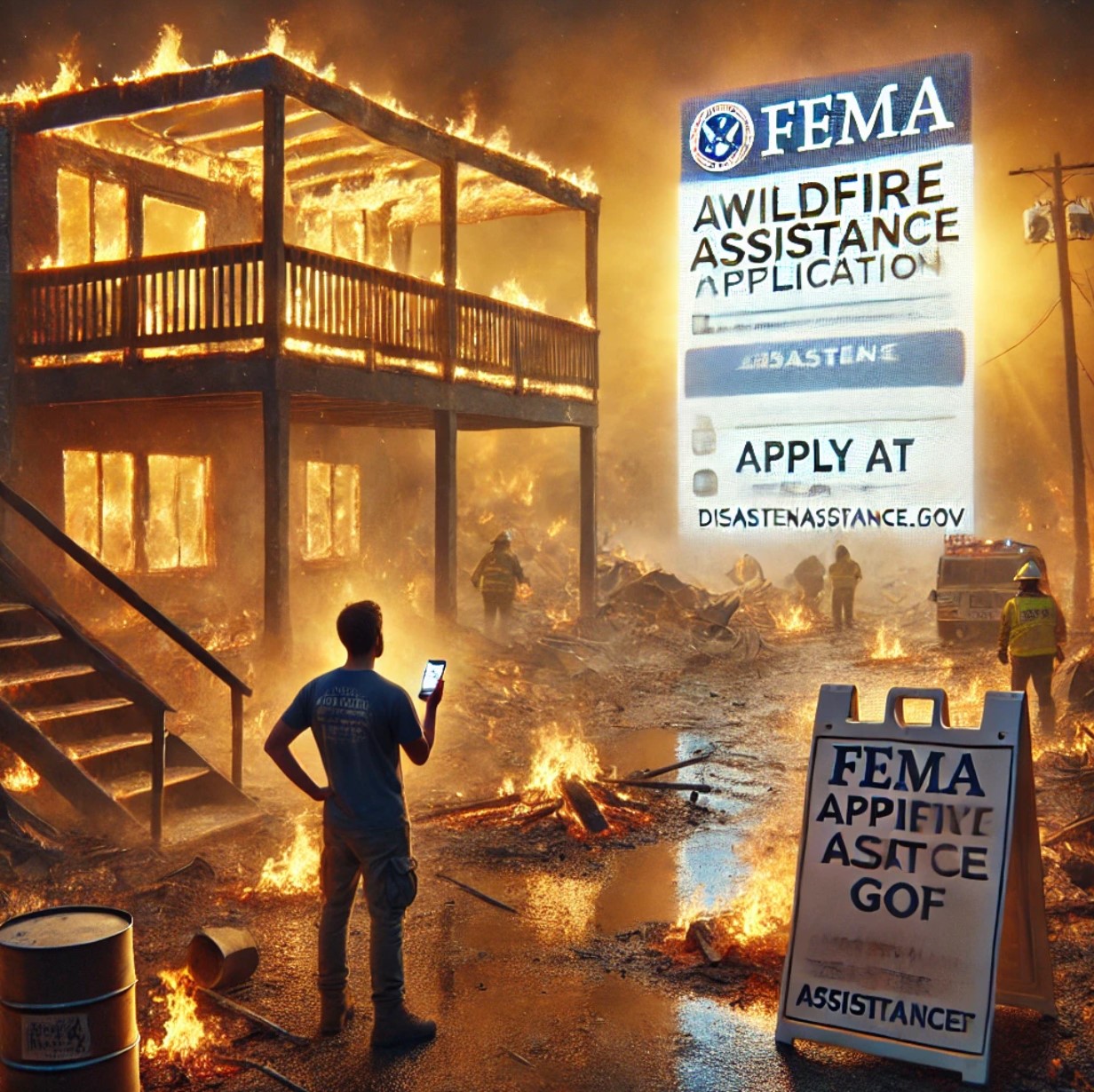 Everything you need to know about applying for FEMA wildfire assistance in California ...