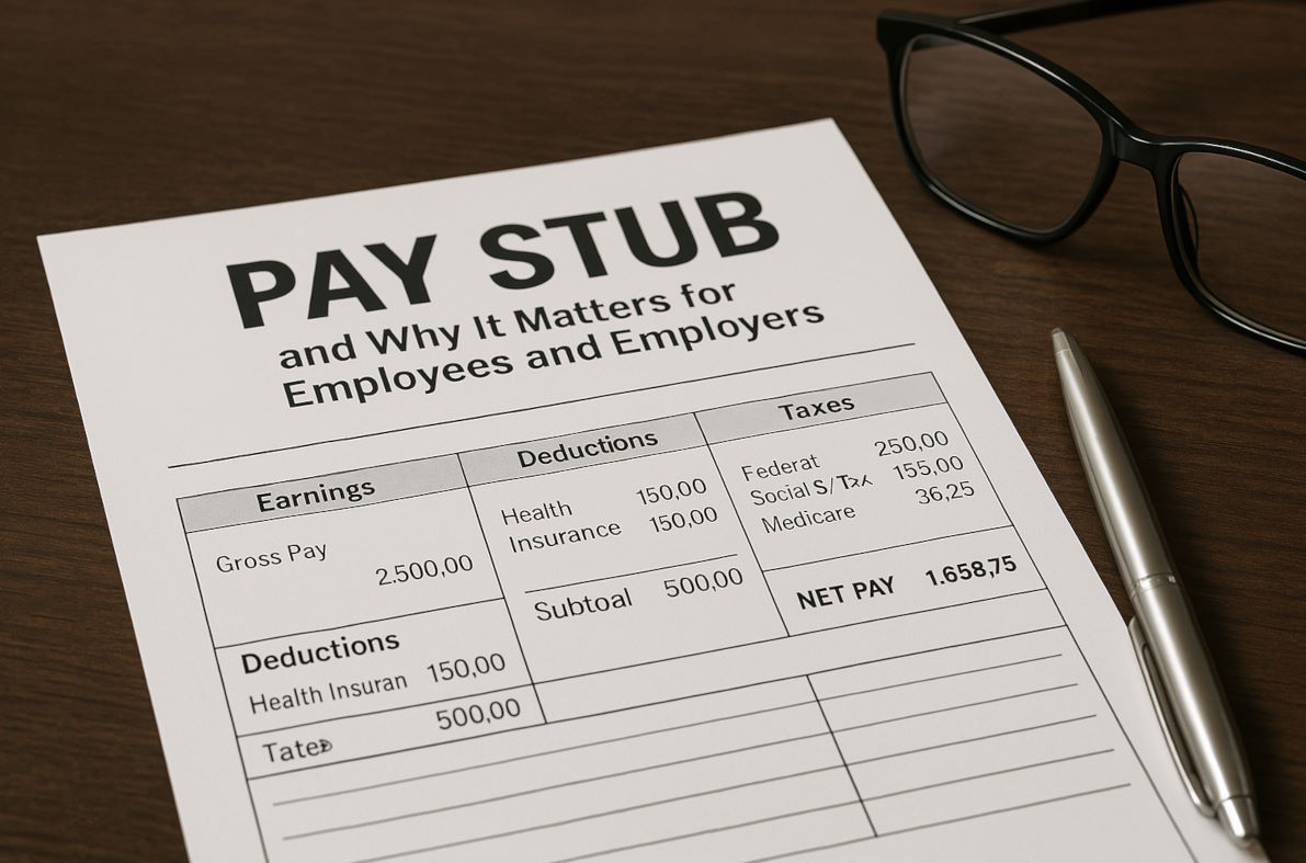 What Is a Pay Stub and Why It Matters for Employees and Employers ...