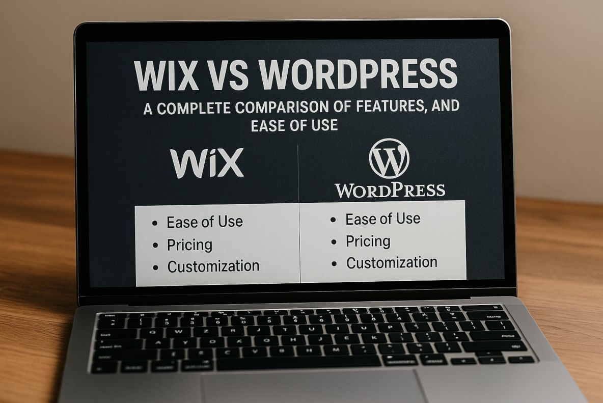 Wix vs WordPress: A Complete Comparison of Features, Pricing, and Ease of Use - California ...