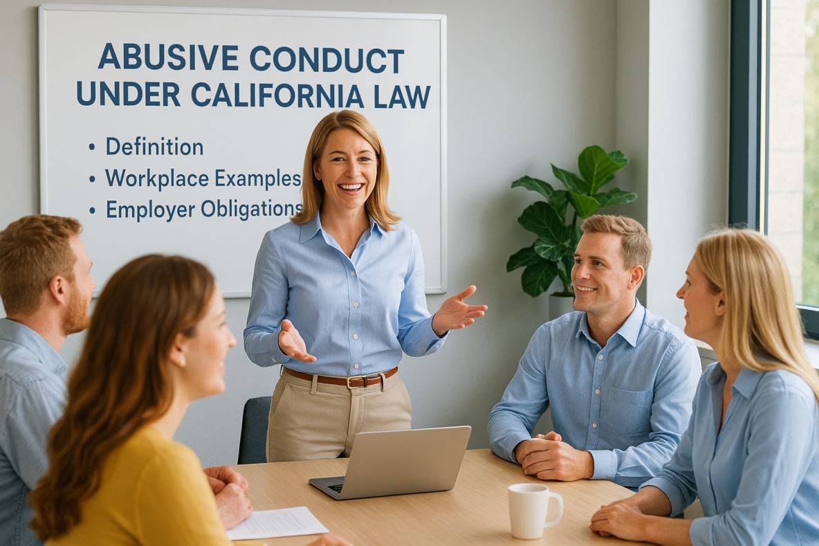 Abusive Conduct Under California Law: Definition, Workplace Examples ...