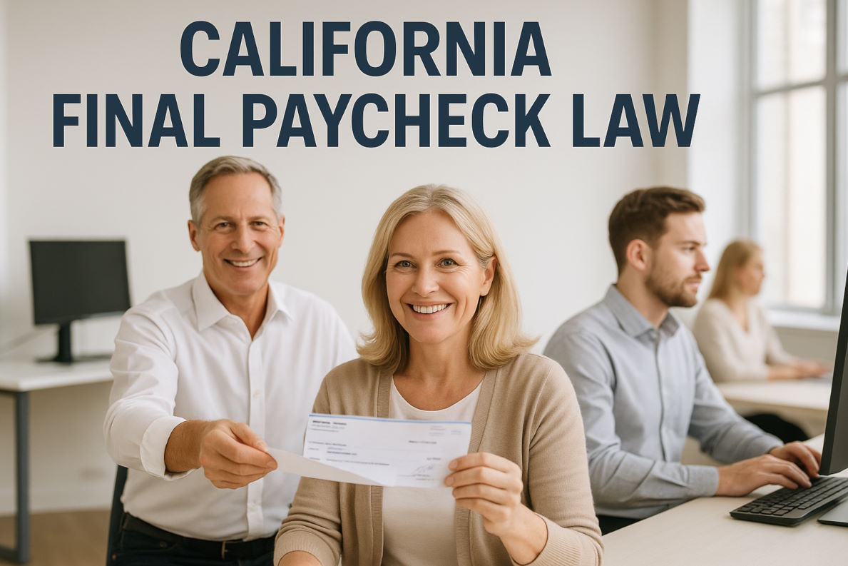 California Final Paycheck Law: Payment Timelines, Legal Rules, and ...
