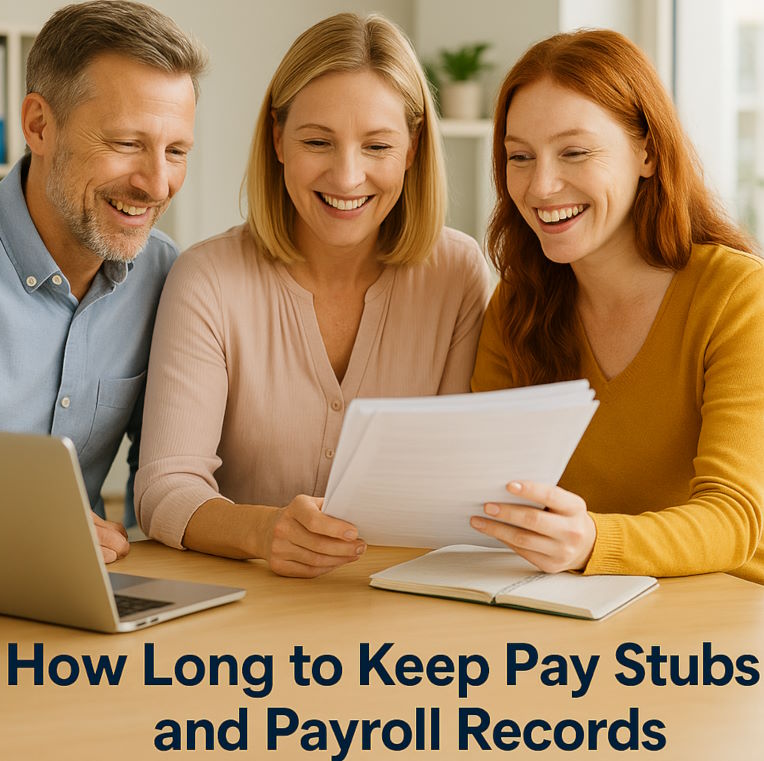 How Long to Keep Pay Stubs and Payroll Records: IRS, FLSA, and Legal Rules Business Owners ...