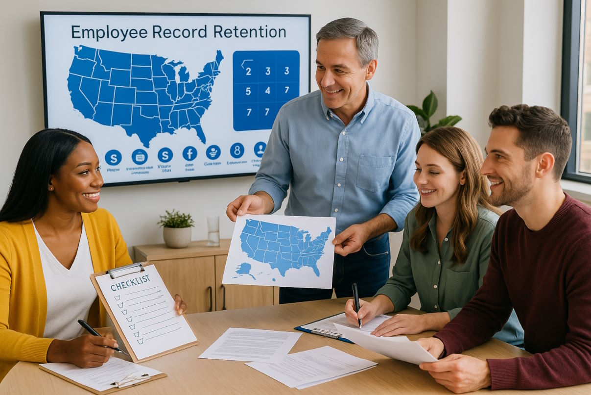 Employee Record Retention by State: Guide for Employers - California ...