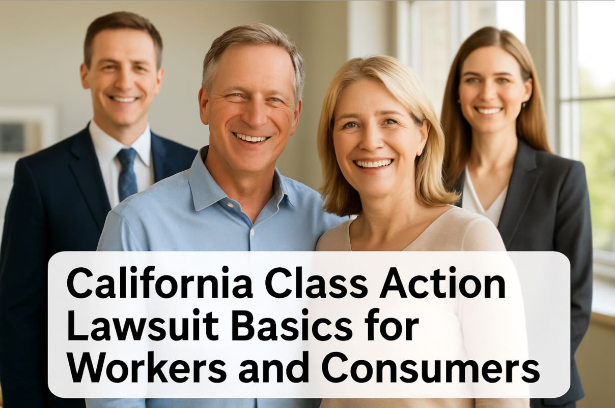 California Class Action Lawsuit Basics for Workers and Consumers - California Business Lawyer ...