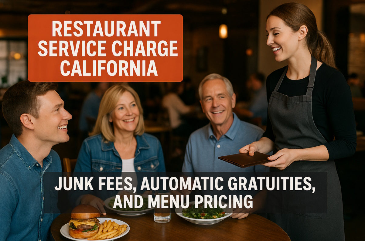 Restaurant Service Charge California: SB 478 Rules for Junk Fees ...