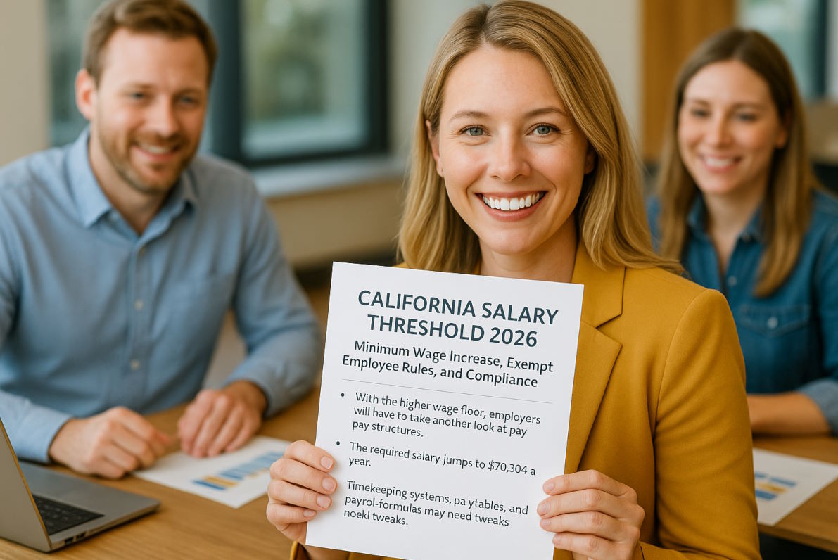 California Salary Threshold 2026: Minimum Wage Increase, Exempt Employee Rules, and Compliance ...