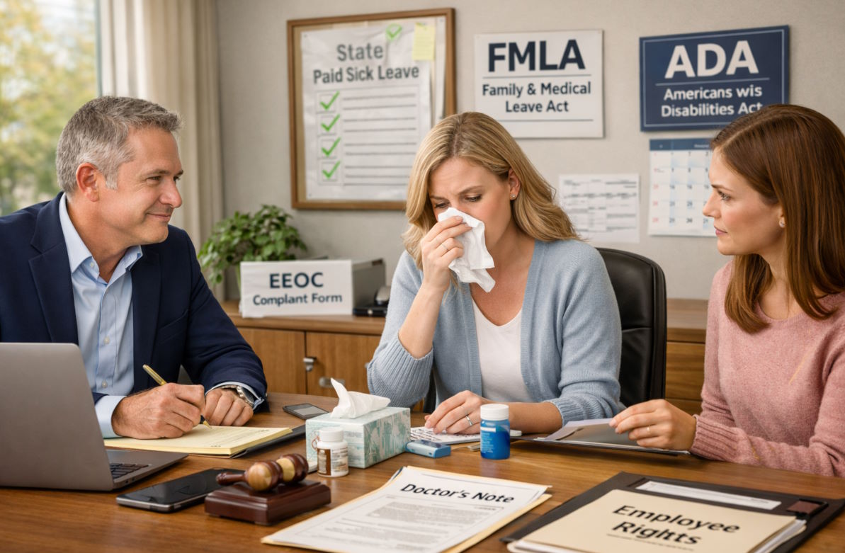 Can you get fired for using sick time? - California Business Lawyer ...