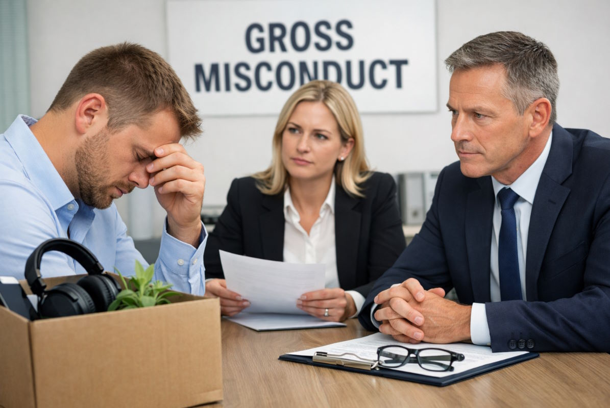 Workplace Gross Misconduct Meaning - California Business Lawyer ...