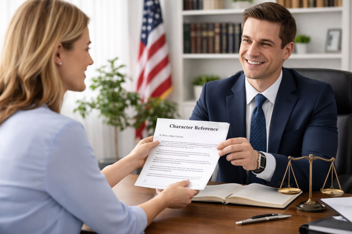 Character Reference Letter Sample and Tips - California Business Lawyer ...